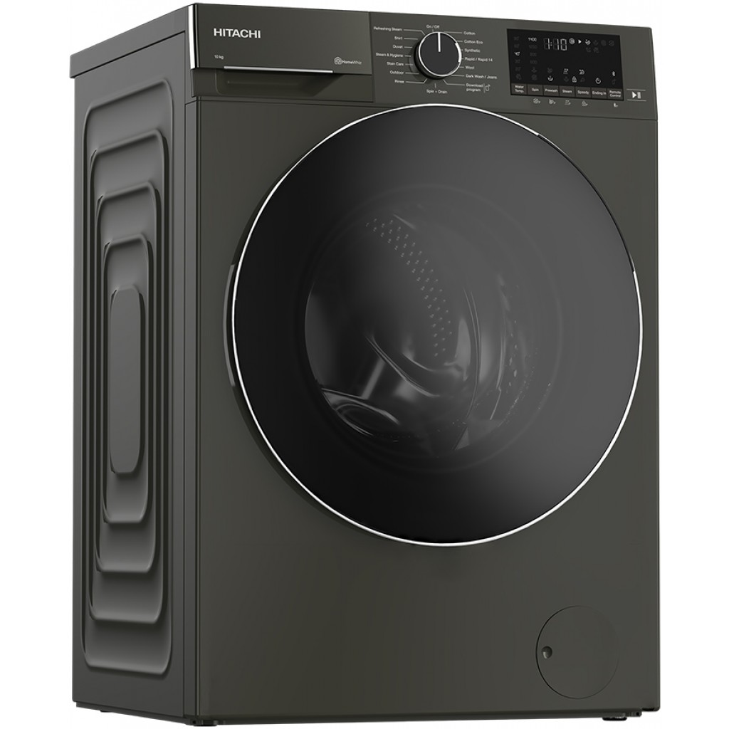 HITACHI BD-100YFVEM FRONT LOAD WASHING MACHINE, 10KG , INVERTER, EASY ...